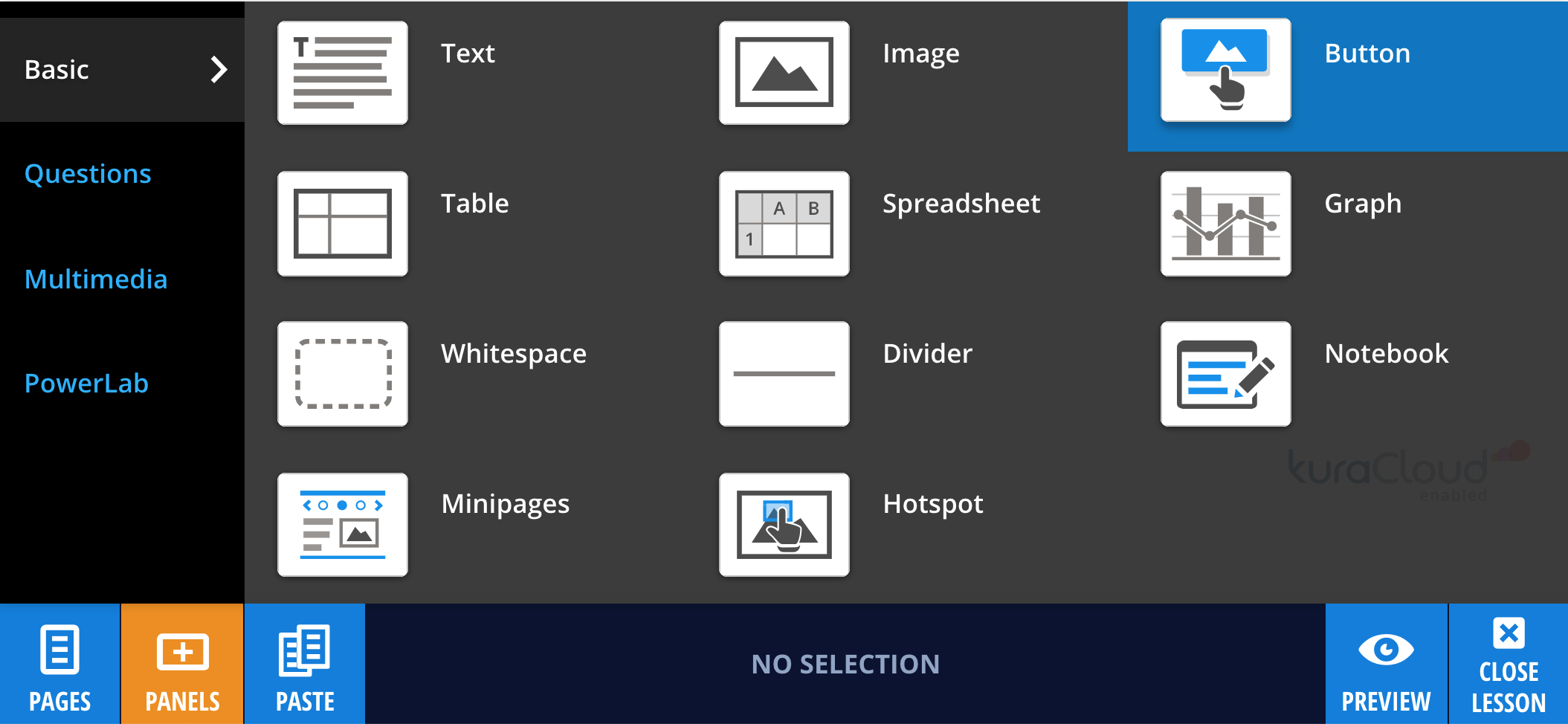 Creating Lt Button Panels | ADInstruments